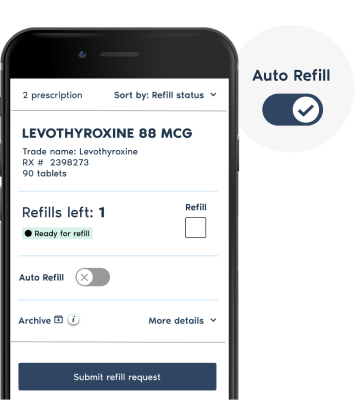 Manage your family's prescriptions in one place