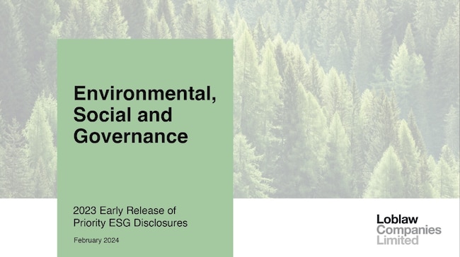 Reports and Data | Loblaw Companies Ltd.