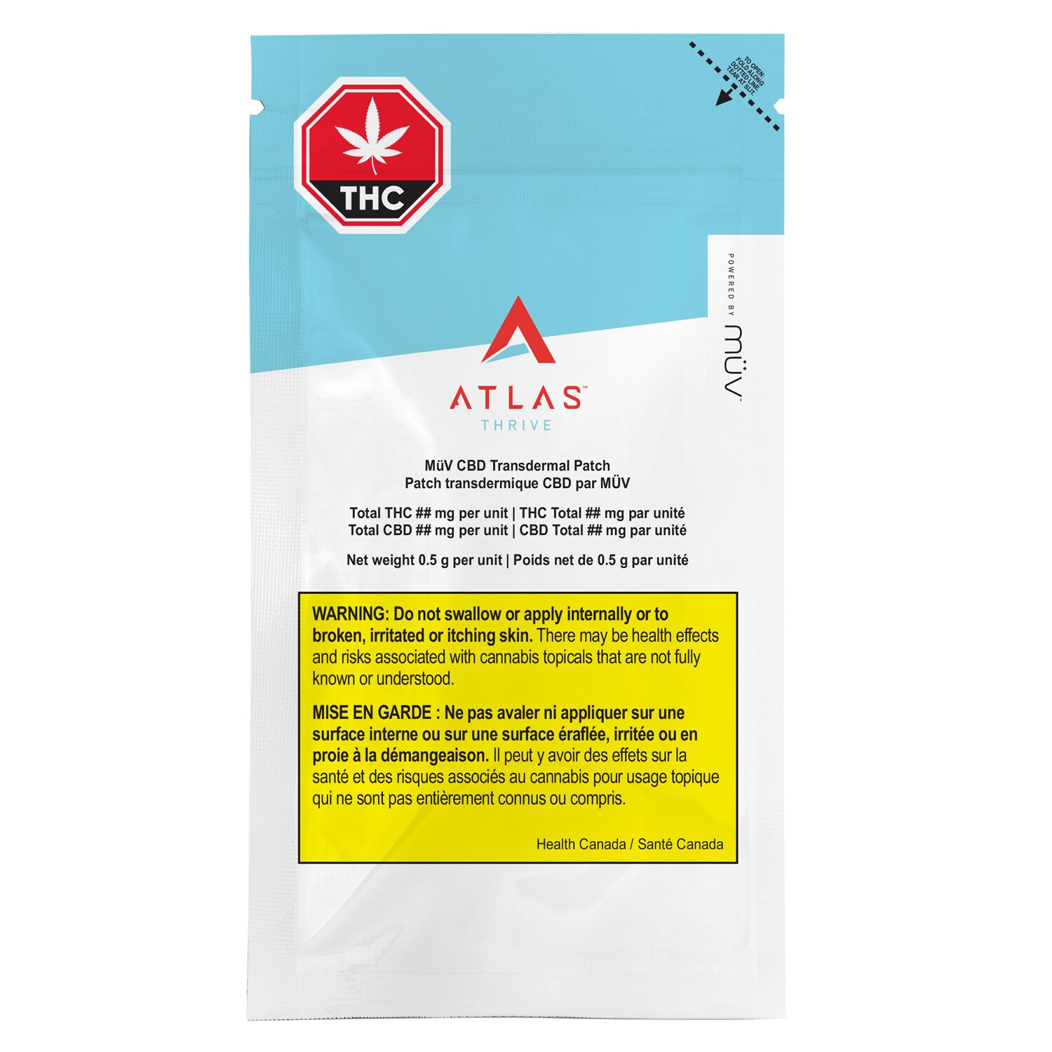 Atlas Thrive CBD Transdermal Patch by Atlas Thrive | Medical Cannabis ...