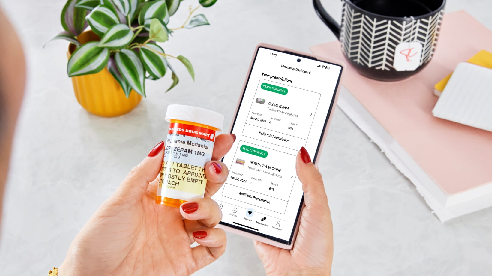 Shoppers Drug Mart™ My Health Dashboard